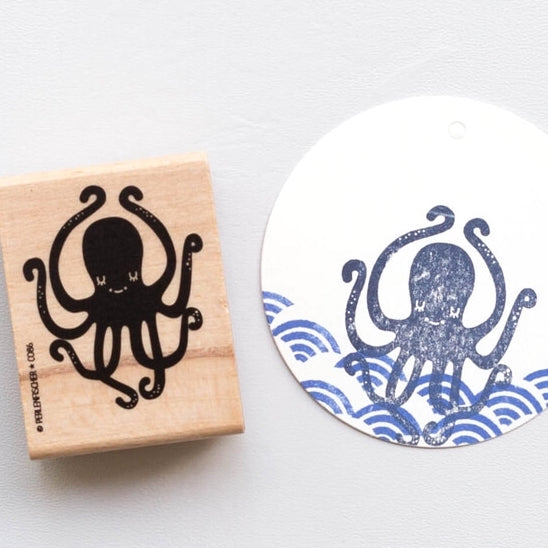 Octopus Stamp - The Paper Empire